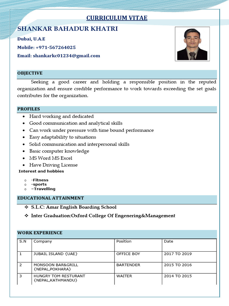 Shankar Bahadur Khatri | PDF