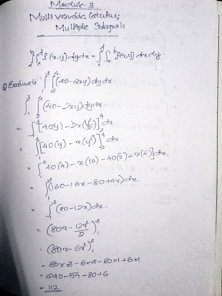 Integrals | PDF
