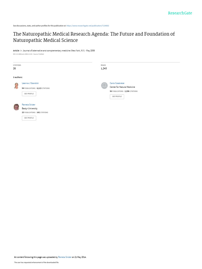 Viewcontent Cgi Pdf Naturopathy Medicine