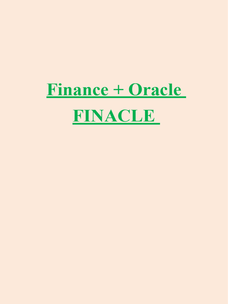 Finance Notes | PDF | Banks | Payments
