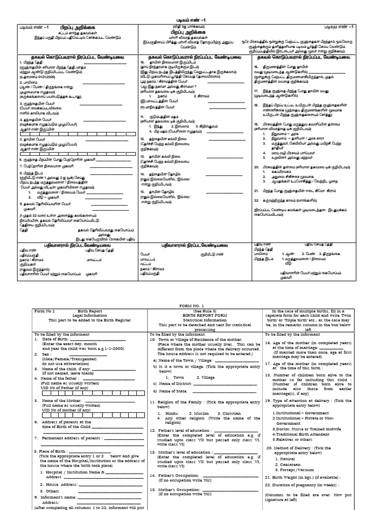 School Admission Form Pdf