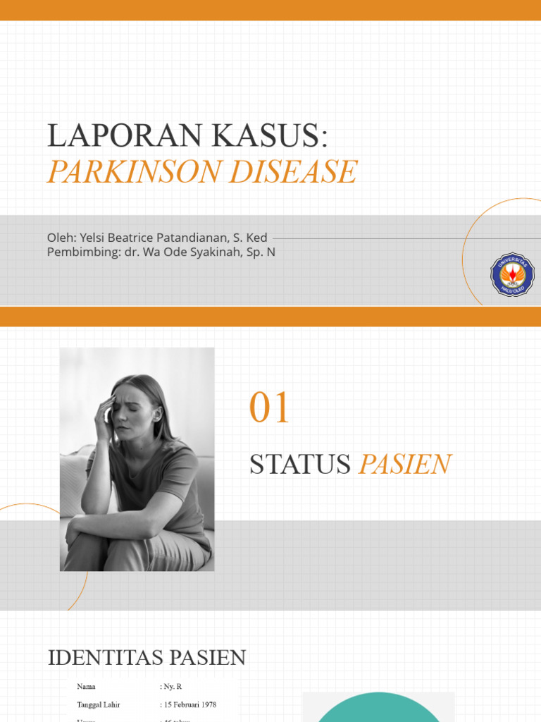 Presentasi Lapsus Saraf Parkinson | PDF