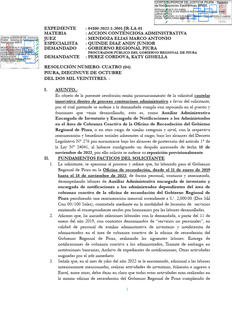 RESOLUCIÓN INDECOPI - INFRACCIÓN DE CODIGO DE PROTECCION Y DEFENSA DEL ...