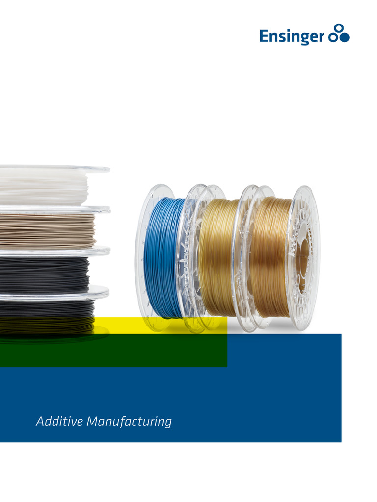 Additive Manufacturing - TECAFIL Filaments For 3D Printing | PDF ...