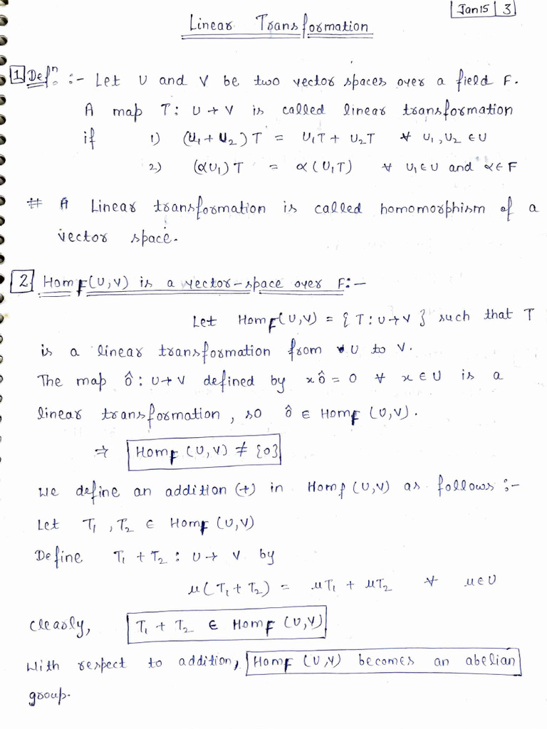 Abstract Algebra Notes | PDF