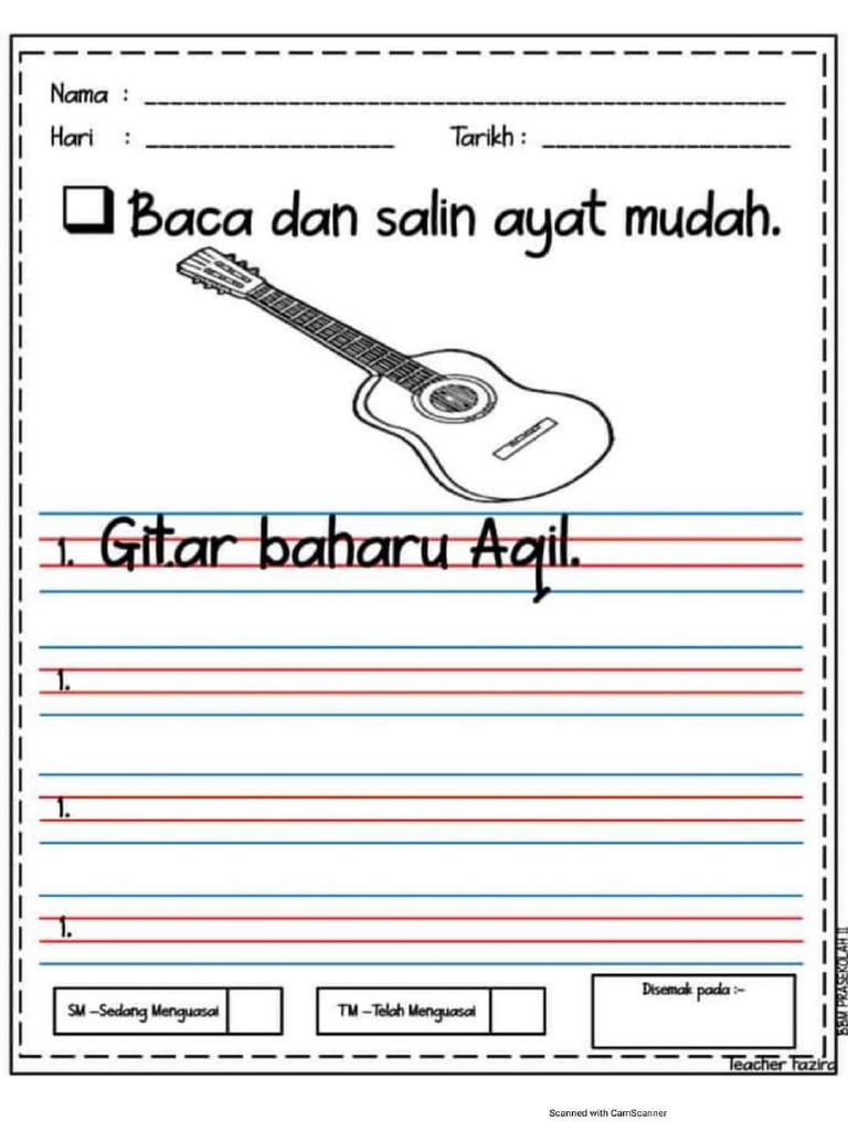 Baca dan Tulis Ayat Mudah | PDF