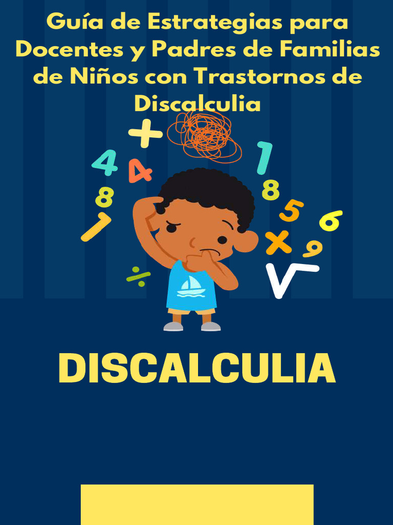 Estrategias para la Discalculia Infantil | PDF | Aprendizaje | Enseñando