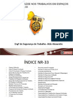NR 33: Segurança em Espaços Confinados | PDF
