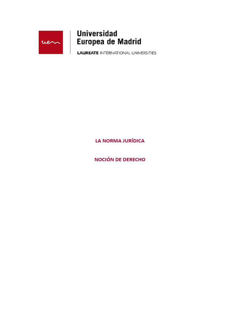 Noción de Derecho y Norma Jurídica | PDF | Sociedad | Estado (política)