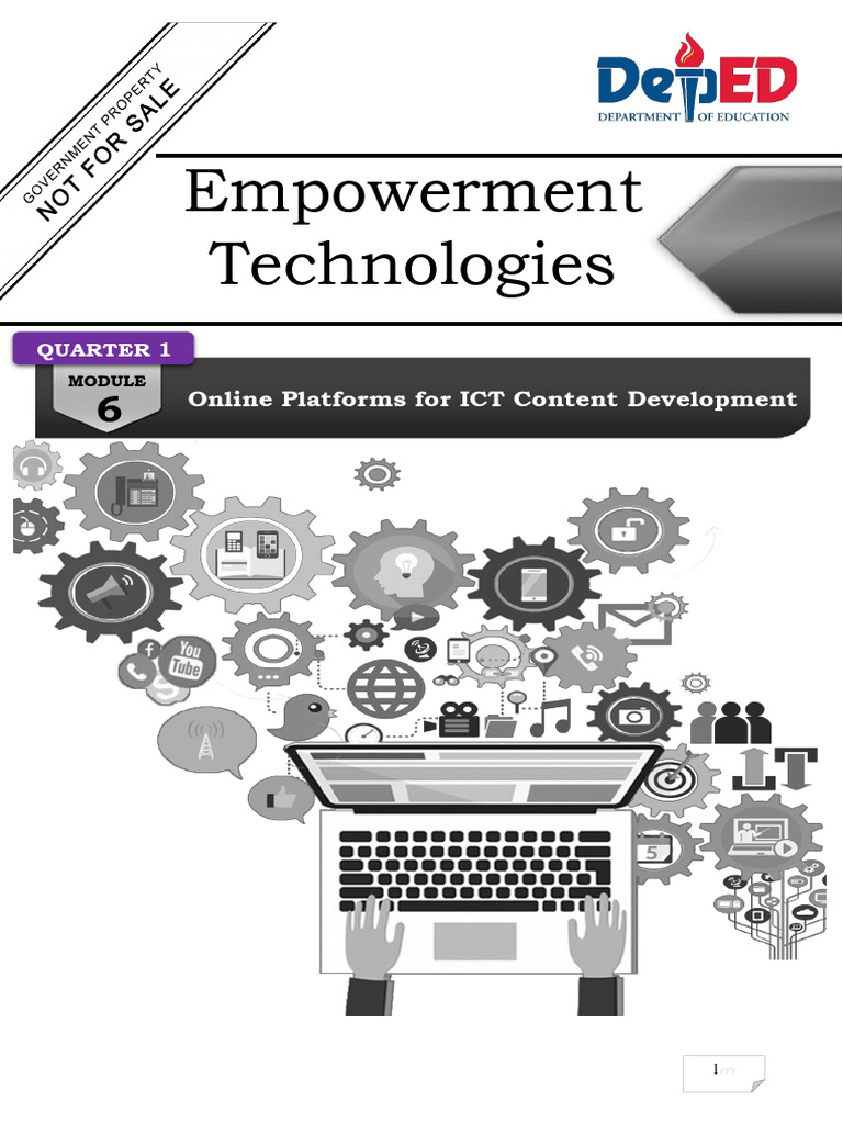 Etech Q1 M6-WHLP Week6 | PDF | Educational Technology | Application Software