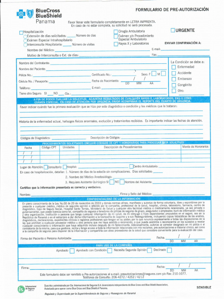 Pre Blue Cross | PDF