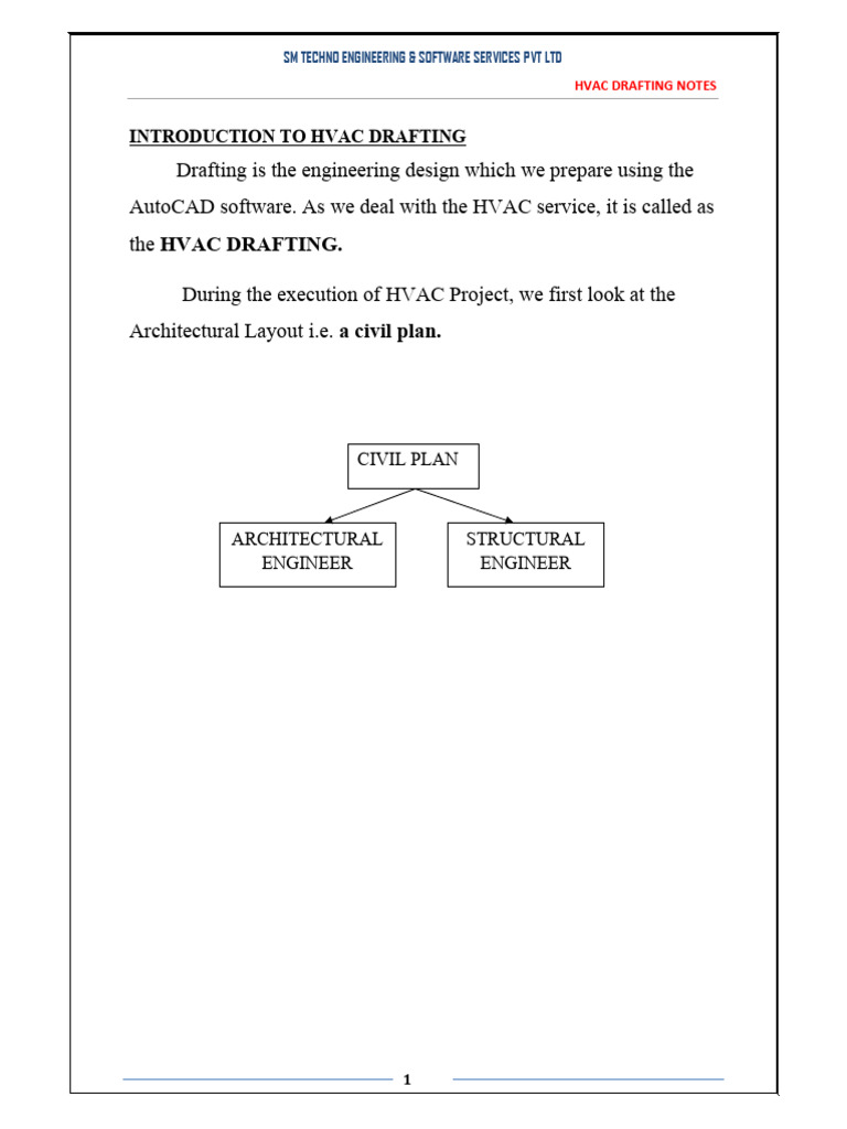 HVAC Drafting for Engineers | PDF | Duct (Flow) | Length