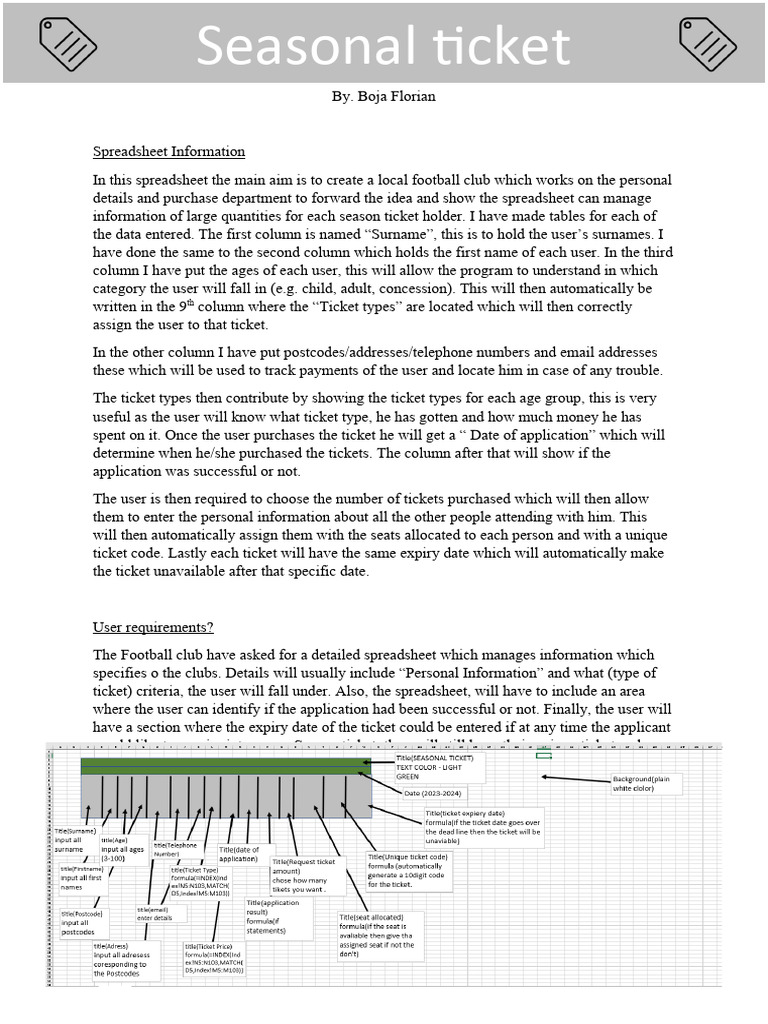 Example 1 | PDF | Spreadsheet | Worksheet