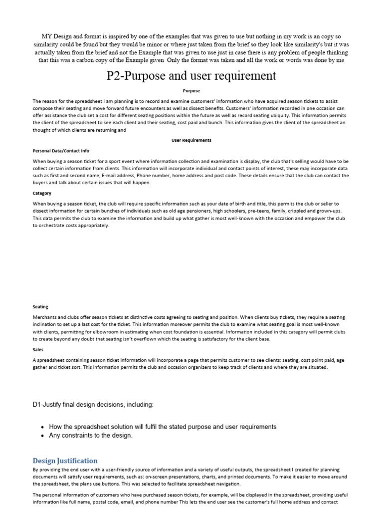 Example 3 | PDF | Microsoft Excel | Spreadsheet