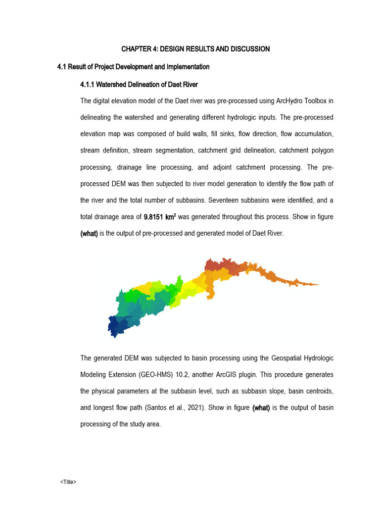 Chapter 4 | PDF | Drainage Basin | Flood