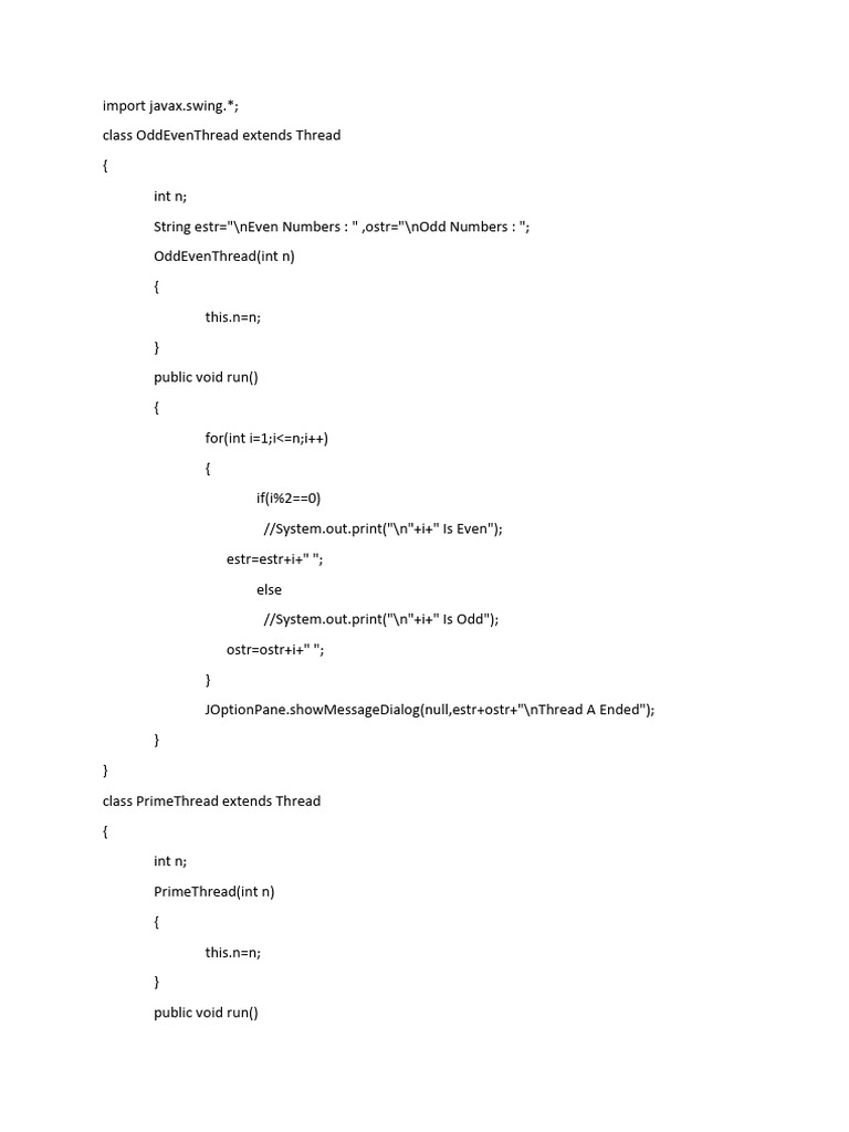 Multi Threading Pdf Software Engineering Computer Programming 