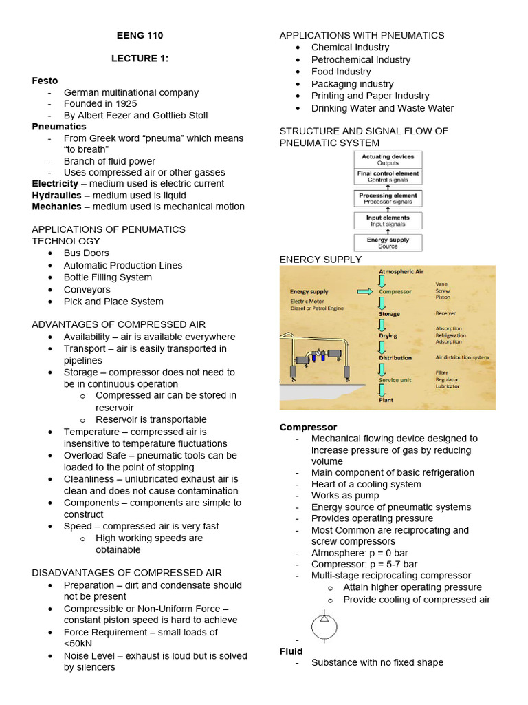 EENG 110 Midterms Reviewer | PDF | Valve | Relay