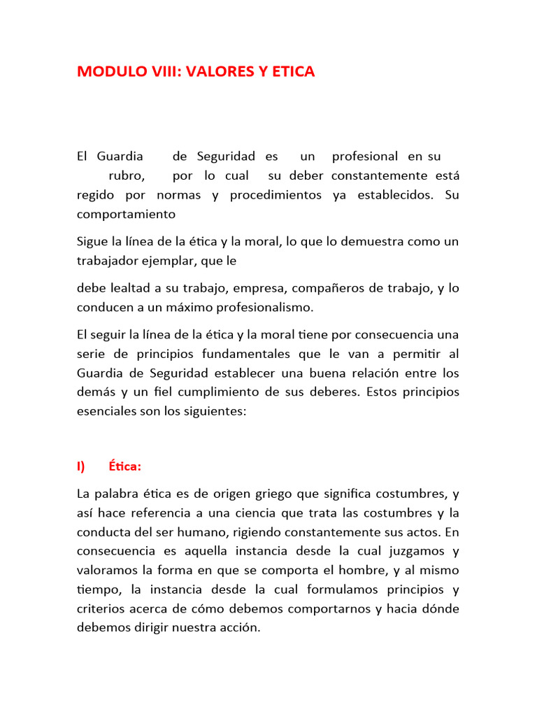 Valores y Etica | PDF | Moralidad | Business