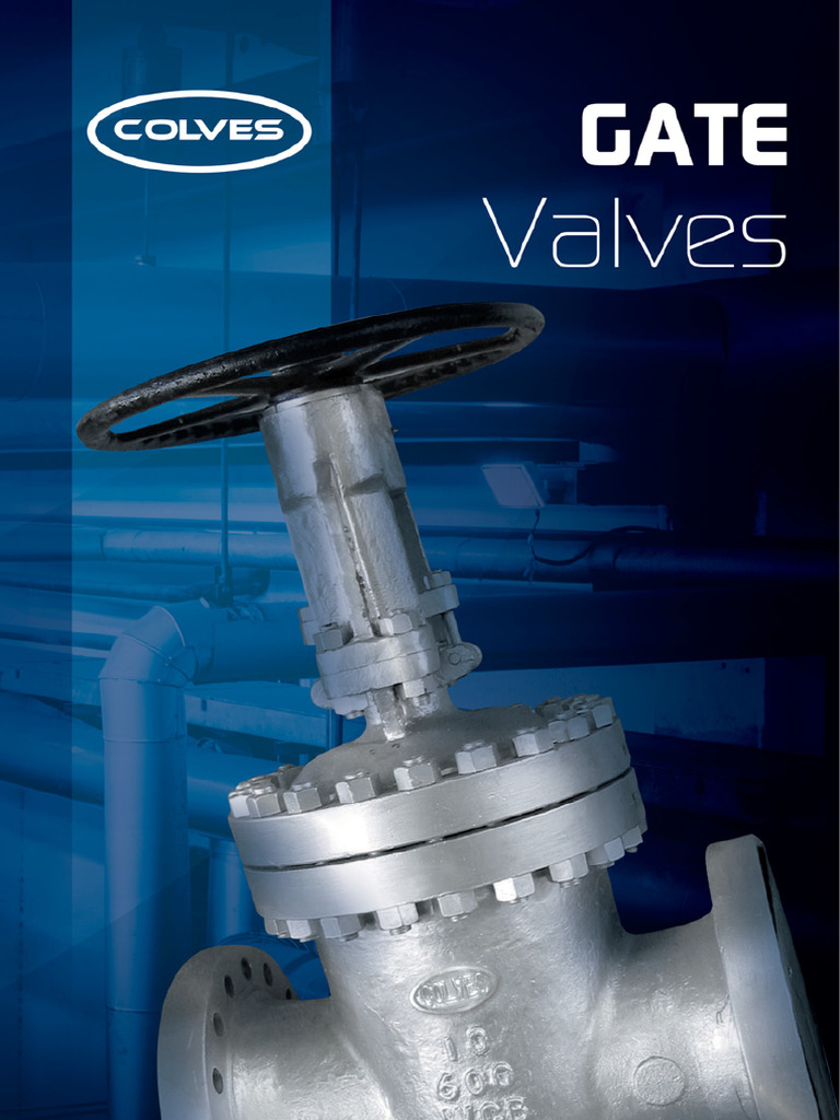 Cast Steel Gate Valves Guide | PDF | Valve | Mechanical Engineering