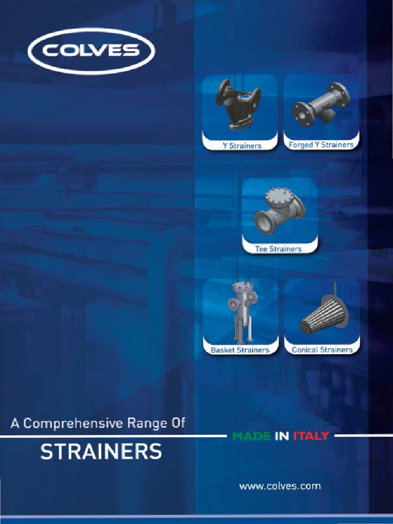 Strainers | PDF | Filtration