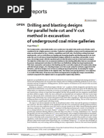 Drilling Patterns in Underground Mines | PDF | Drilling