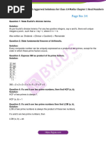 Holiday Homework Class 9 | PDF | Mathematics