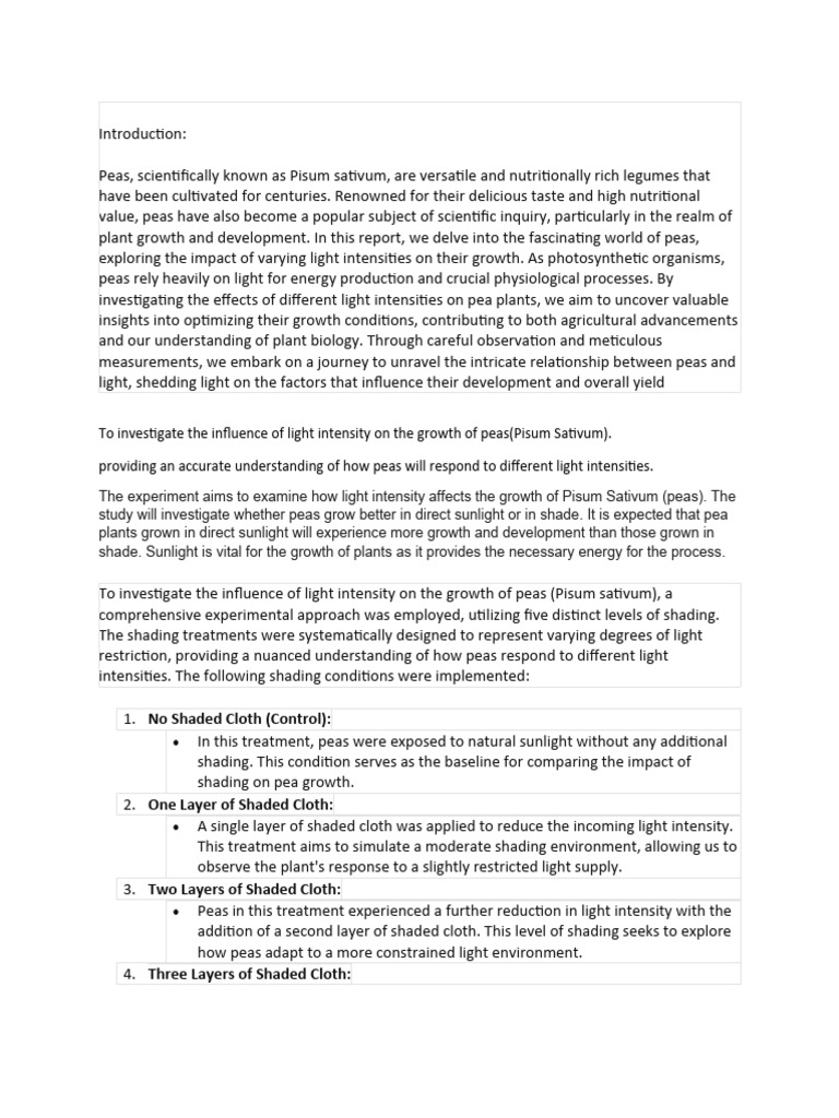 Bio Scratch | PDF | Pea | Seed