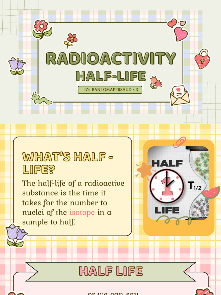 Half-Life Physics | PDF Half-Life Physics | PDF