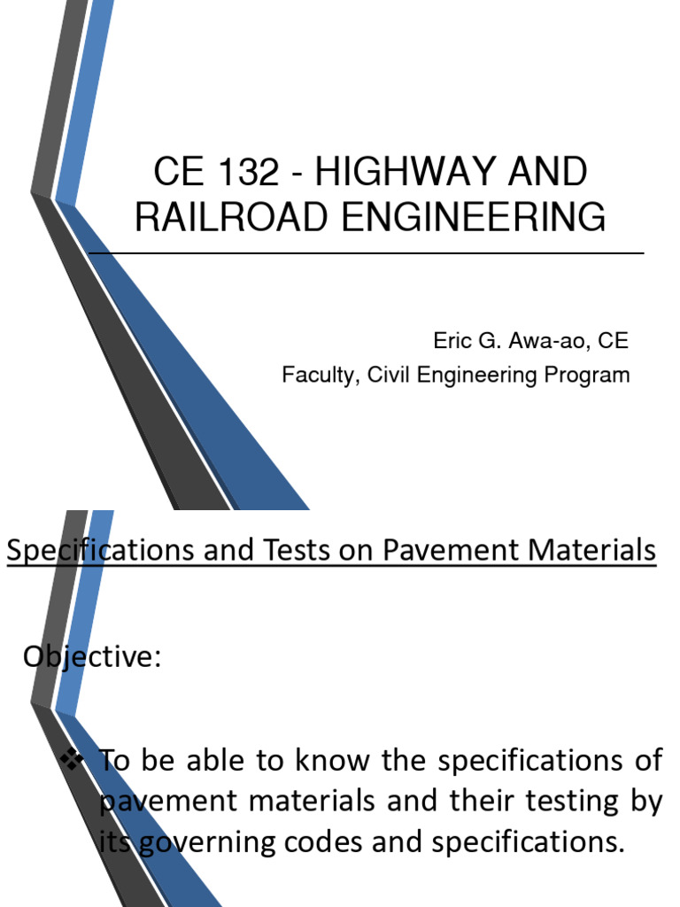 15. Specifications and Tests on Pavement Materials_081250 | PDF ...