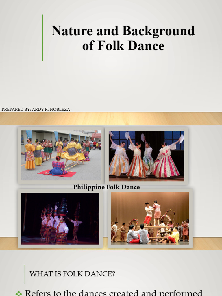 Nature and Background of Philippine Folk Dance | PDF | Philippines