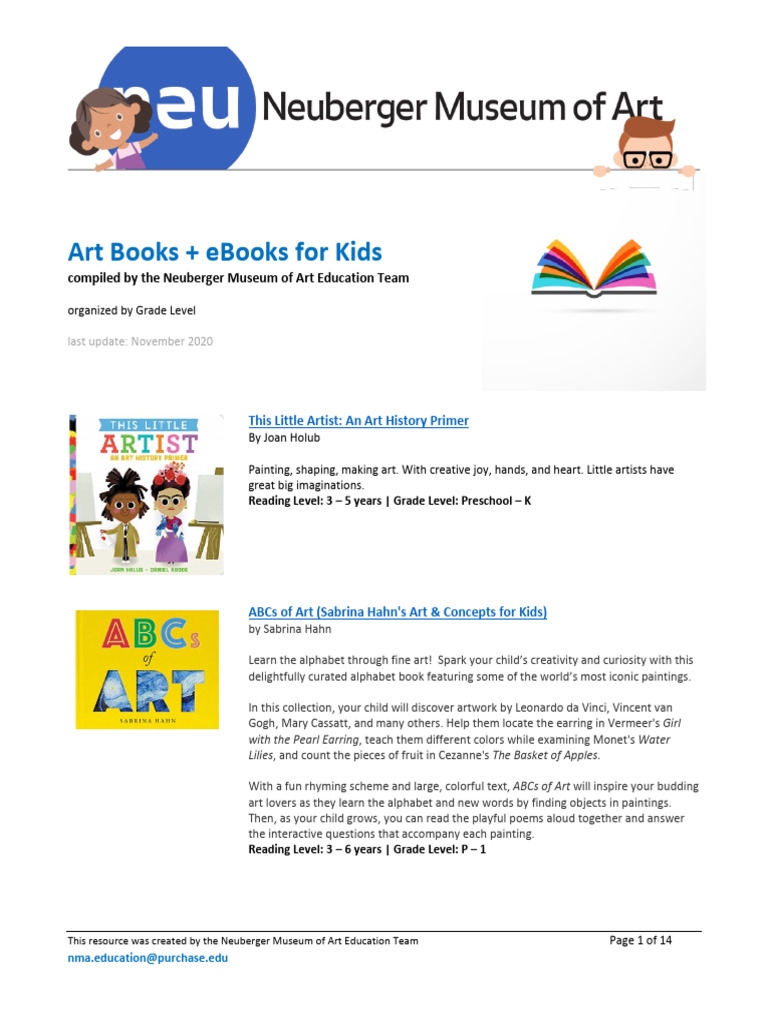 art-books-for-kids | PDF | Paintings