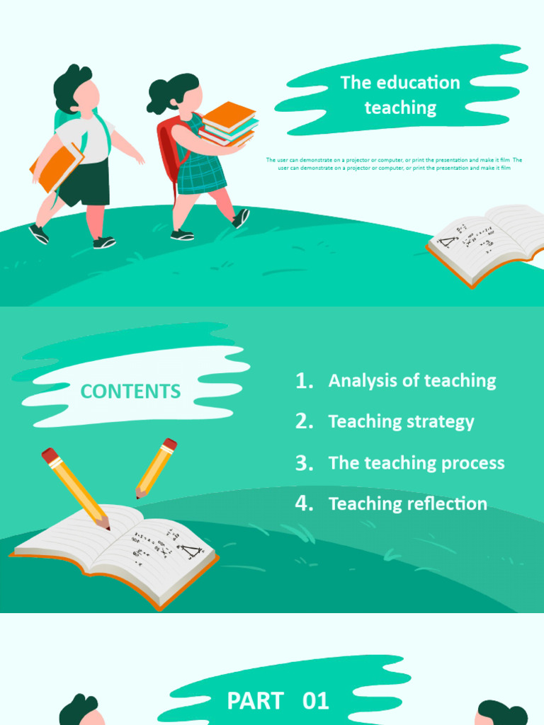 Green Cartoon Education Presentation | PDF | Copyright Law | Freedom Of ...