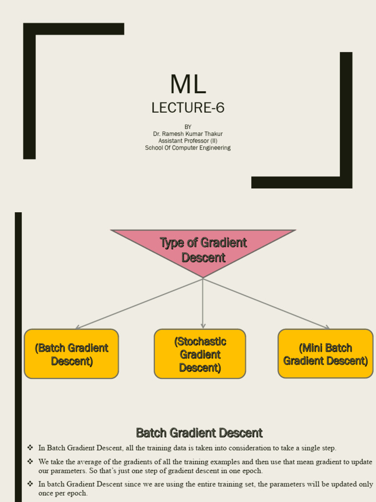 ML Lec-6 | PDF | Theoretical Computer Science | Statistical Analysis