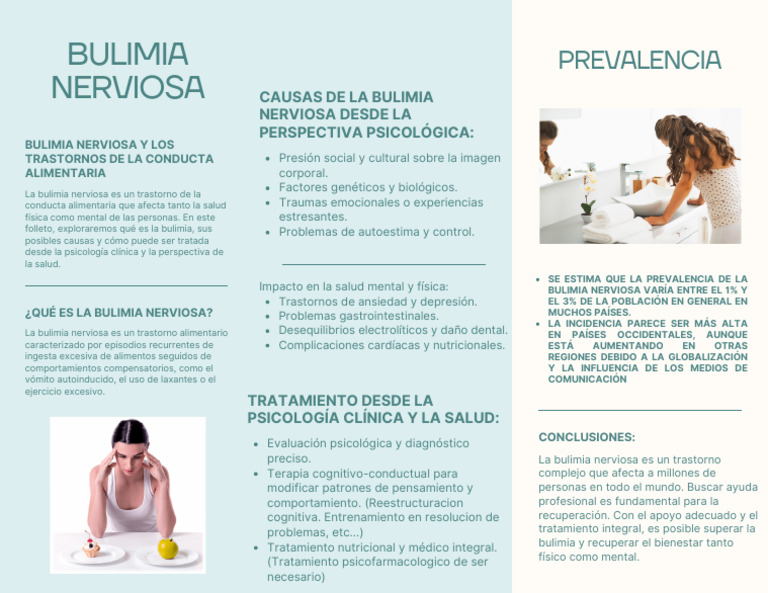 Bulimia Nerviosa: Causas y Tratamiento | PDF | Bulimia nerviosa ...