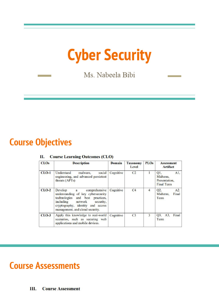 Lec 01 Pdf Information Security Security