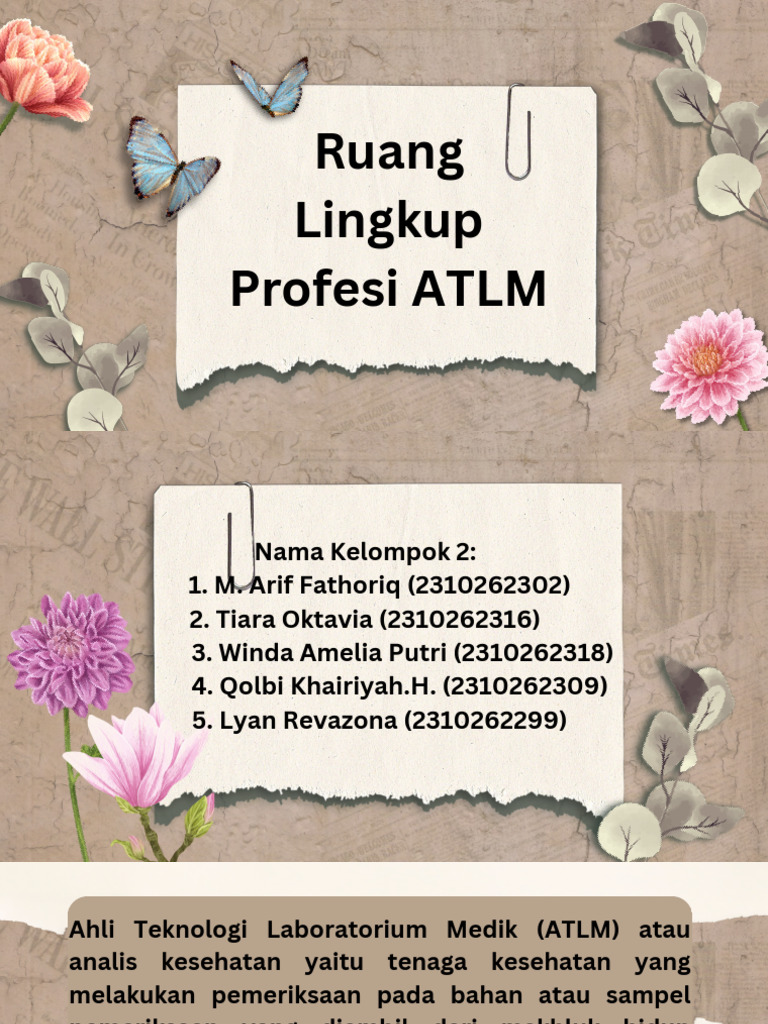 Profil Nama Kelompok ATLM | PDF