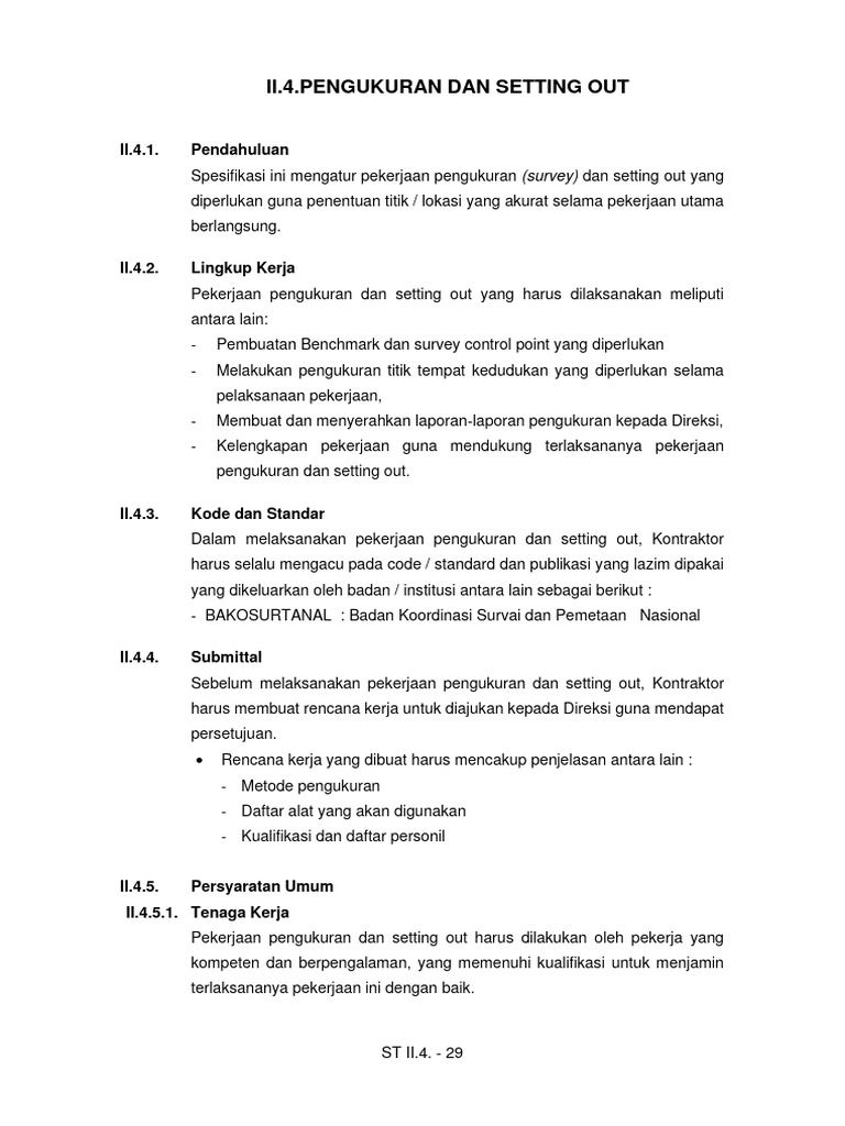 Bab II.4 Pengukuran Dan Settingout | PDF