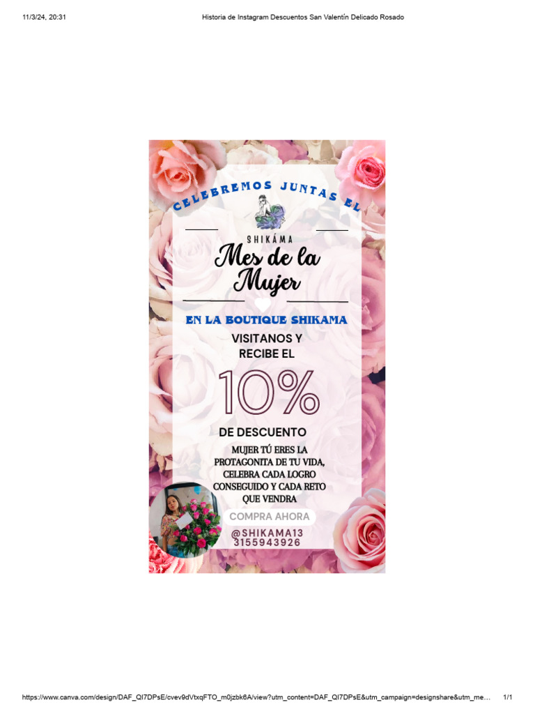 Descuentos San Valentín en Boutique Shikama | PDF