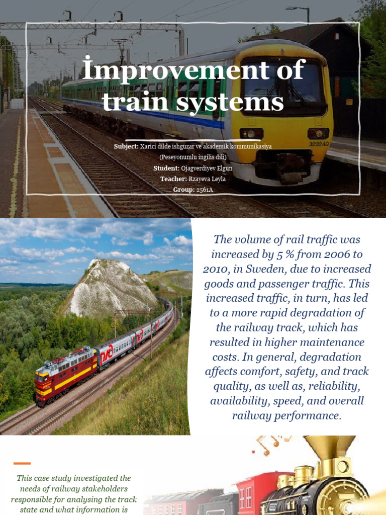 Railway Track Maintenance Strategies | PDF | Reliability Engineering ...