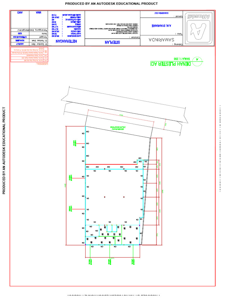 Denah Plester Aci 2 Alfamidi | PDF
