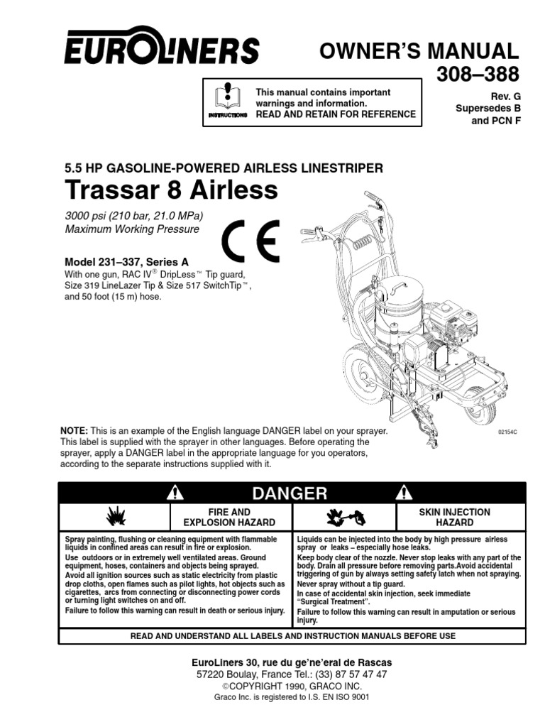 Trassar 8 308 388EN G | PDF | Gasoline | Exhaust Gas