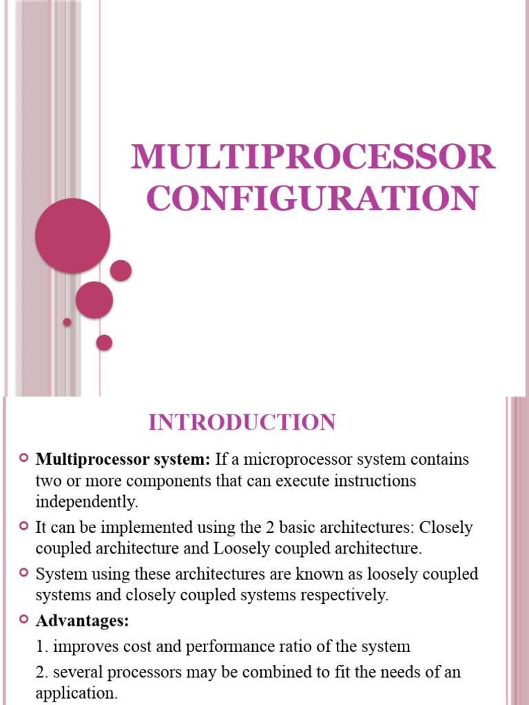 Multiprocessor System Architectures | PDF | Central Processing Unit | Cpu Cache