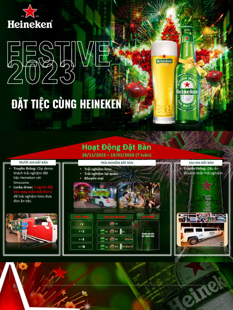 Heineken Festive Table Booking_Working Outlet | PDF
