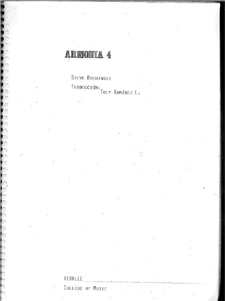 PDF 4 Armonia Berklee Espaol - Compress | PDF