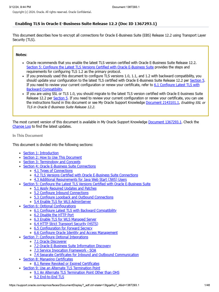 Ebs TLS | PDF | Transport Layer Security | Public Key Certificate