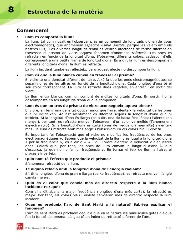 Solucionari Estructura de La | PDF