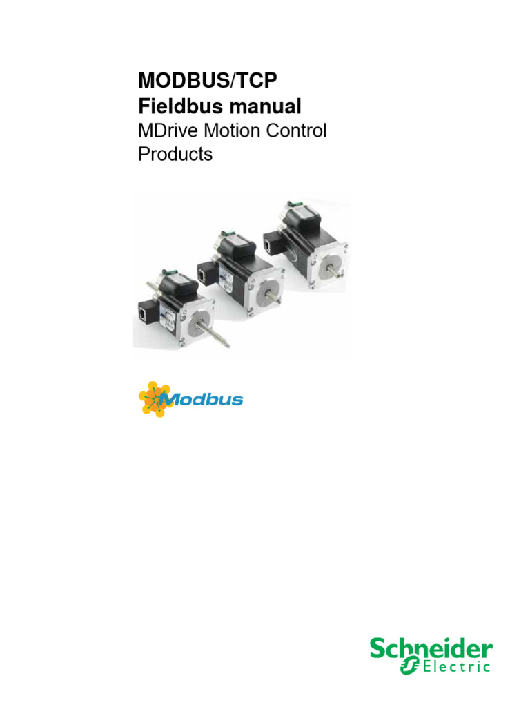 Mdrive Modbus TCP | PDF | Transmission Control Protocol | Osi Model