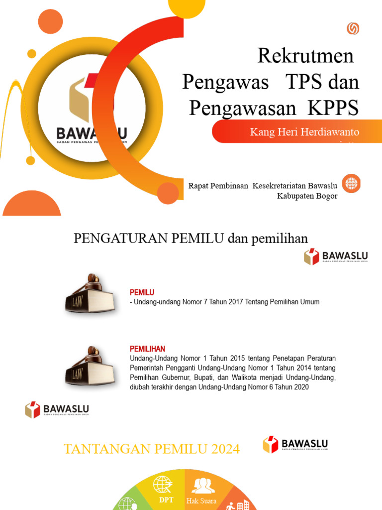 Bogor Pengawasan Rekrutmen KPPS | PDF