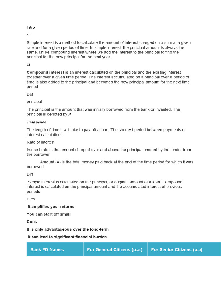 Meth Project | PDF | Interest | Debt