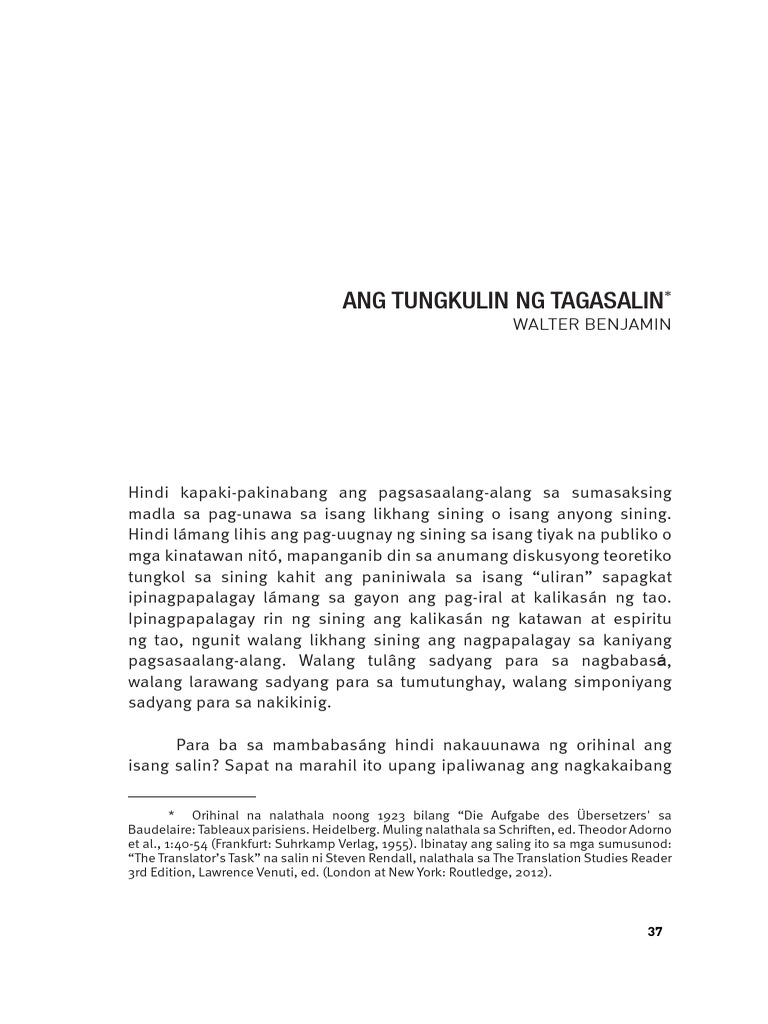 Introduksiyon Sa Pagsasalin-67-85 | PDF